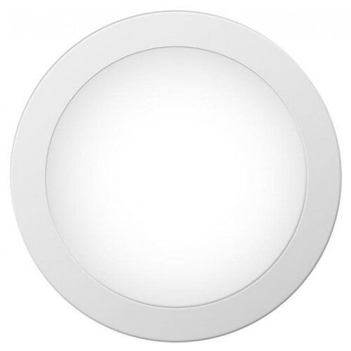 Светильник TOKOV ELECTRIC TOK-R1-12-4K-IP20, LED, 12 Вт, 4000, цвет арматуры: белый, цвет плафона: белый