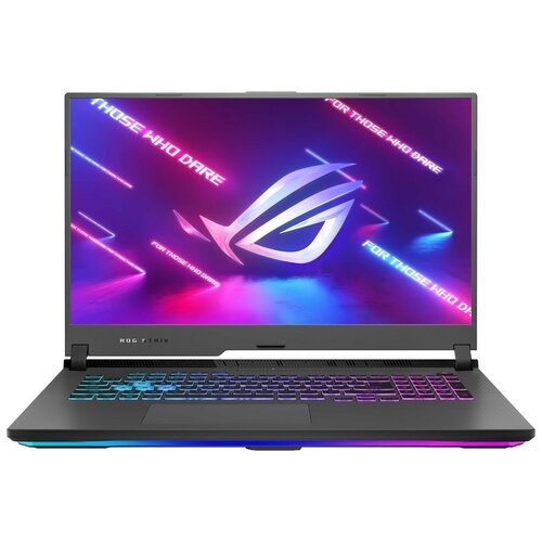 17.3" Ноутбук ASUS ROG STRIX G17 G713RM-KH092W 1920x1080, AMD Ryzen 7 6800H 3.2 ГГц, RAM 16 ГБ, DDR5, SSD 512 ГБ, NVIDIA GeForce RTX 3060, Windows 11 Home, 90NR08K4-M00510, серый