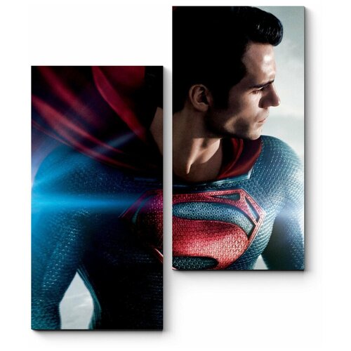 Модульная картина Супермен 40x50