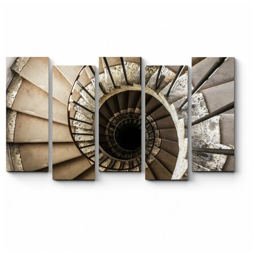 Модульная картина Винтовая лестница 150x87