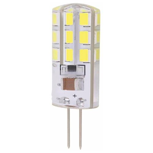 Лампа светодиодная (2 штук.) PLED-G4 5Вт капсульная 4000К нейтр. бел. G4 400лм 175-240В JazzWay 5000971