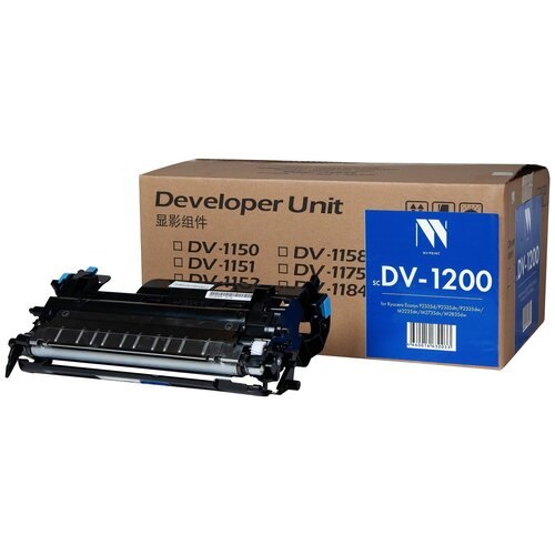 Блок Проявки NV Print DV-1200 для принтеров Kyocera Ecosys P2335d/ P2335dn/ P2335dw/ M2235dn/ M2735dn/ M2835dw, 100000 страниц