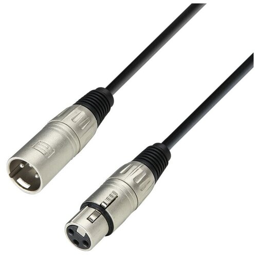 ADAM HALL K3MMF0300 микрофонный кабель 3Star XLR(F)-XLR(M) с разъёмами AH, 3 м.