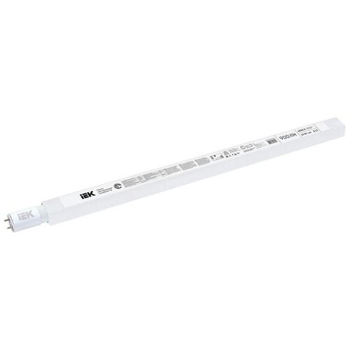 Лампа светодиодная ECO T8 10Вт линейная 230В 4000К G13, IEK LLE-T8-10-230-40-G13 (10 шт.)