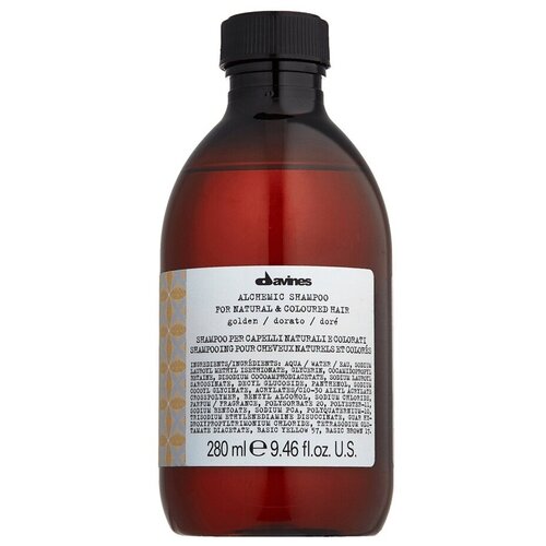 Alchemic Shampoo (golden) - Шампунь для натуральных и окрашенных волос (золотой) 280 мл
