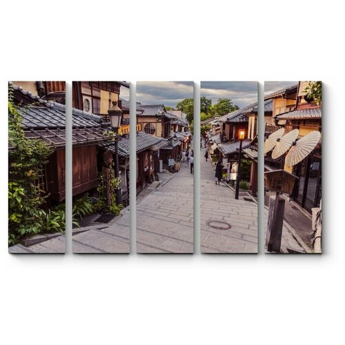 Модульная картина Нинэн-зака-любимая улочка Киото100x60