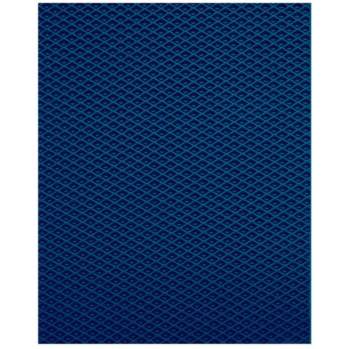 Коврик универсальный грязезащитный ЭВА Ромбы 68х120 см темно-синий