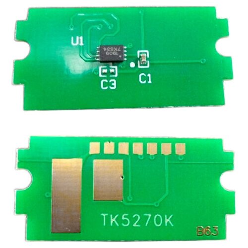 Чип ELP совместимый с Kyocera Ecosys P6230cdn/M6230cidn/M6630cidn, TK-5270Y, желтый {ELP-CH-TK5270Y}