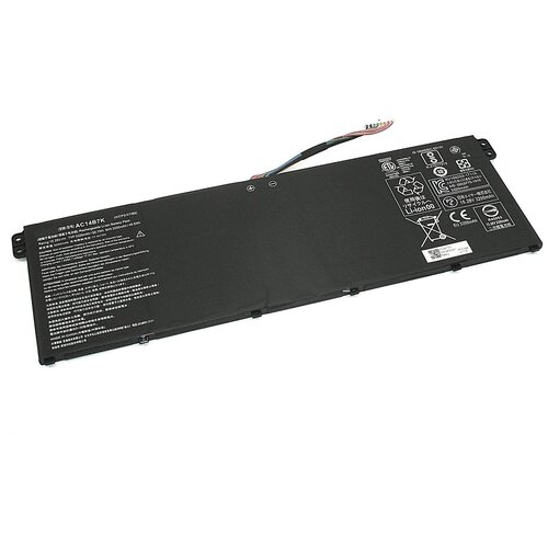 Аккумулятор AC14B7K для ноутбука Acer Aspire Swift 3 SF3 15.28V 3320mAh черный
