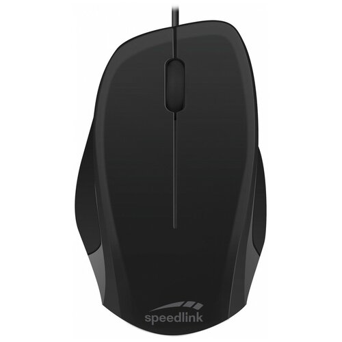 PC Мышь проводная Speedlink Ledgy Mouse USB, Silent, black-black (SL-610015-BKBK)