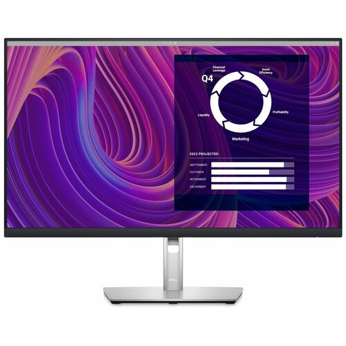 23.8" Монитор DELL P2423D, 2560x1440, 60 Гц, IPS, черный/серебристый