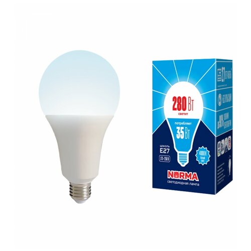 Лампа светодиодная Volpe E27 35W 4000K матовая LED-A95-35W/4000K/E27/FR/NR UL-00005608