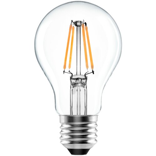 Лампа светодиодная Lexman E27 220-240 В 7.5 Вт груша прозрачная 1000 лм нейтральный белый свет