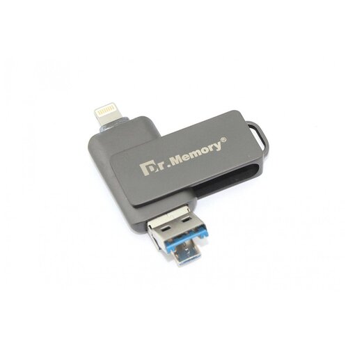 Флешка USB Dr. Memory 051 4GB, USB 3.0, черный