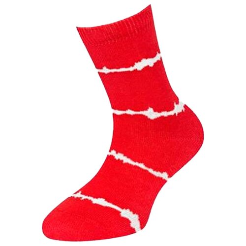 Носки Omsa размер 23-26, красный, белый