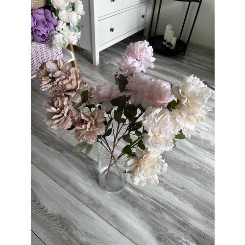 Искусственные цветы Букет Диантусов / Декоративная цветочная композиция для дома.