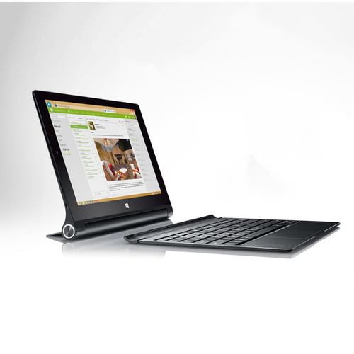 Съемная клавиатура MyPads док-станция/база BKC900 для планшета Lenovo Yoga Tablet 2 Pro 13.3 1380F / 13.3 Pro With Windows черного цвета + русские .