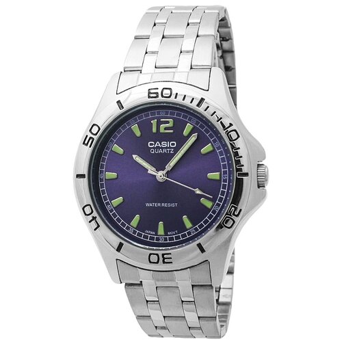 Наручные часы CASIO Collection Men, синий, серебряный