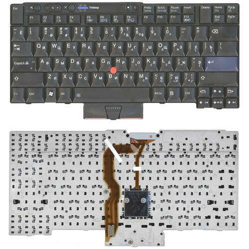 Клавиатура для ноутбука Lenovo IBM ThinkPad X220 T400 T400S T410 T520 T410I T420 T410S черная