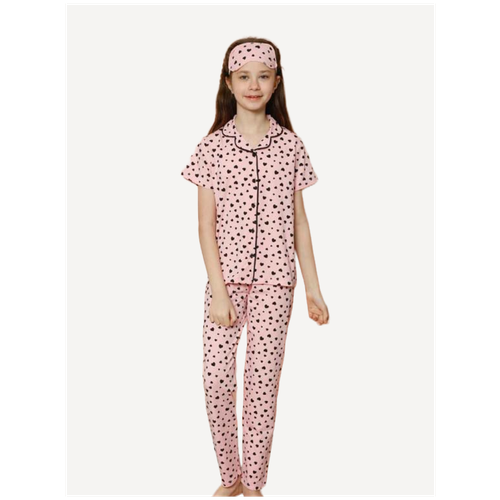 Пижама  ПижаМасс, размер 122, розовый