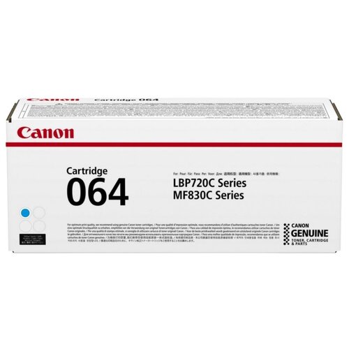 Canon Тонер-картридж оригинальный Canon 4935C001 064C синий 5K