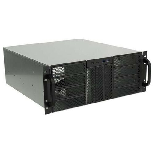 Procase Корпус RE411-D2H15-C-48 Корпус 4U server case,2x5.25+15HDD, черный, без блока питания, глубина 480мм, MB CEB 12"x10,5"