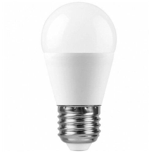 Лампа светодиодная, (13W) 230V E27 4000K G45, LB-950