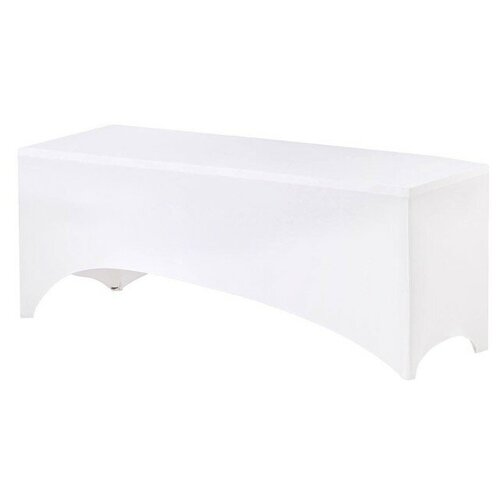--- Чехол свадебный на стол, белый, размер 200х75см