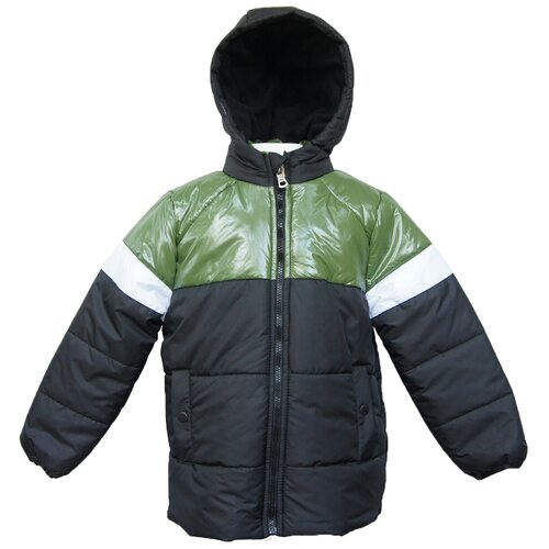Куртка MIDIMOD GOLD, размер 104-110, черный, зеленый