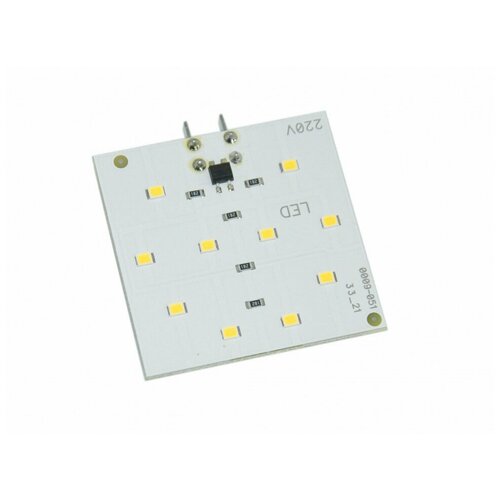Модуль светодиодный LED холодильника позис (50*50мм) КХ-0010154