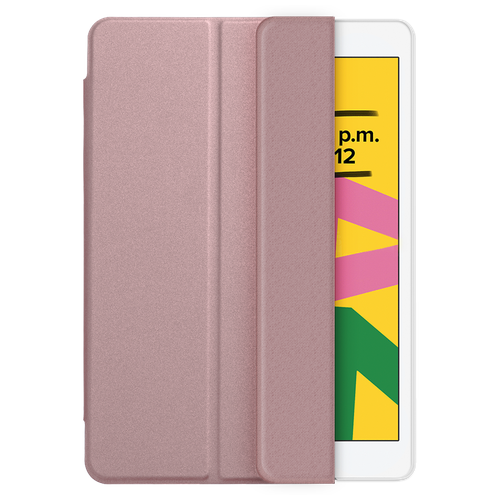 Чехол-подставка Wallet Onzo Basic для Apple iPad 10.2 2019/2020, розовый, Deppa 88057