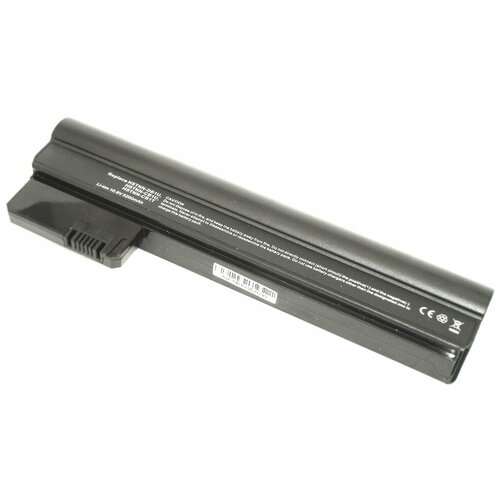 Аккумуляторная батарея для ноутбука HP Compaq Mini 110-3000 (HSTNN-CB1U) 5200mAh OEM черная