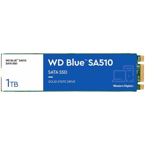 Твердотельный накопитель Western Digital WD Blue M.2 WDS100T3B0B