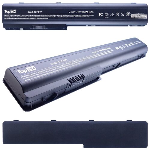 Аккумулятор для HP Pavilion DV8-1001XX 14.8V 4400mAh 63Wh TopON