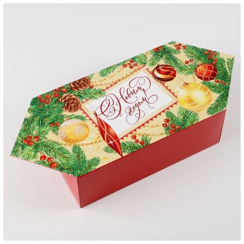 Сборная коробка‒конфета «Советская», 14 × 22 × 8 см