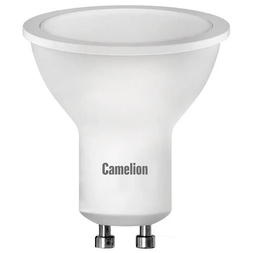 Лампа светодиодная Camelion 14401, GU10, GU10, 7 Вт, 6500 К