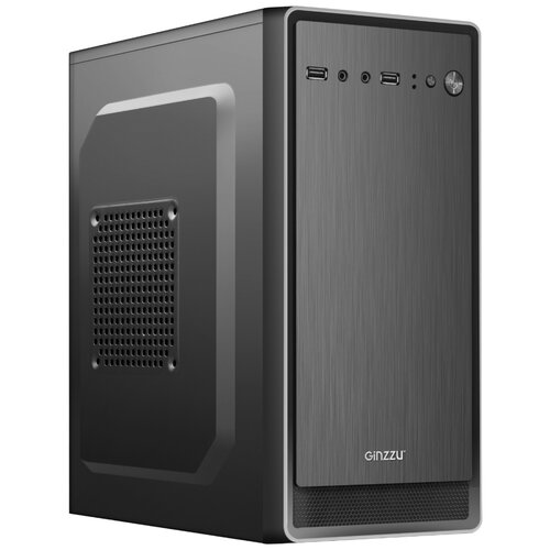 Компьютерный корпус Ginzzu B180 400 Вт, черный