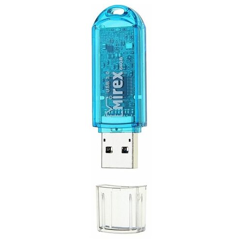 USB-флешка 3.0 64 Gb Mirex ELF BLUE, голубая