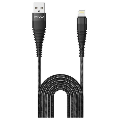 Кабель USB-Lightning MIVO MX-61L 3 м, 5 В/ 2.4 А зарядное устройство для Apple Ipad / DATA CABLE