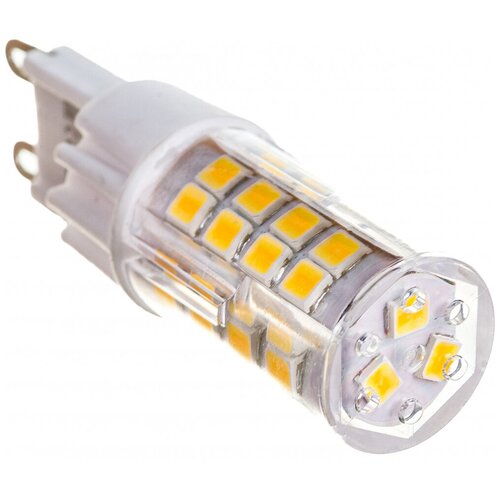 Лампа светодиодная энергосберегающая Sholtz 5Вт 220В капсула JC G9 4000К пластик(Шольц) LEI3103