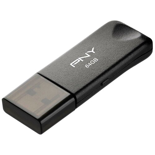 Флеш-диск 64GB PNY Attache Classic USB 3.0, черный [FD64GATTC30KTRK-EF]