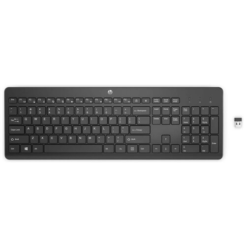 Клавиатура беспроводная HP 230 (3L1E7AA), черный