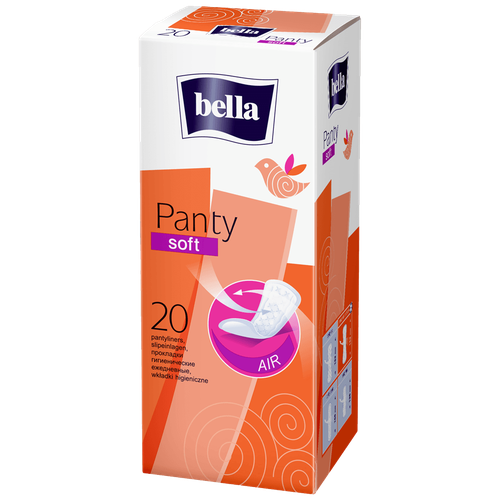 Bella прокладки ежедневные Panty soft, 2 капли, 20 шт.