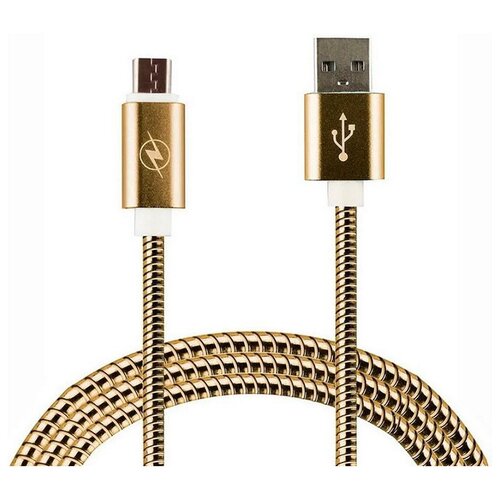 Data-кабель микро-USB золотой (CB520-UMU-10G) WIIIX 1м