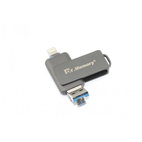 Флешка USB Dr. Memory 051 32GB, USB 3.0, черный