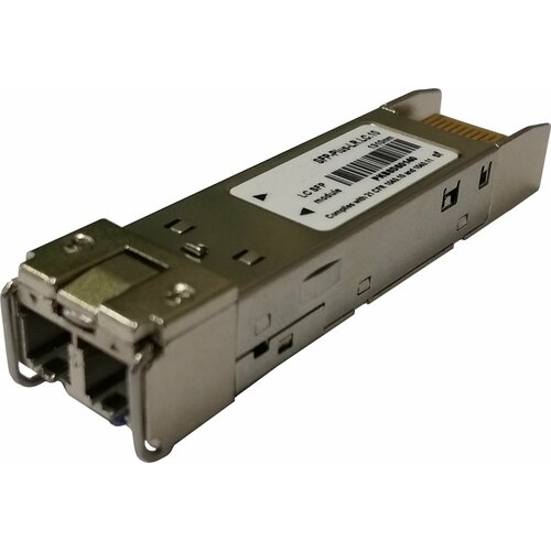 Трансивер модуль SFP+, 10GBASE-LW/LR, LC, sm, 1310nm, 10km SFP-Plus-LR. LC.10