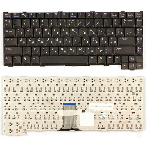 Клавиатура для Dell Inspiron 2100 русская, черная