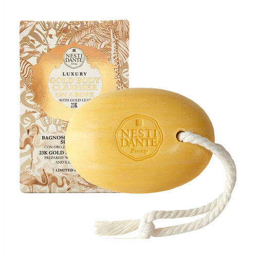 Увлажняющее мыло Nesti Dante Luxury Gold Body Cleanser Soap