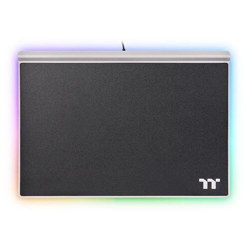 Коврик Tt eSPORTS by Thermaltake Argent MP1 RGB, черный, 767 гр
