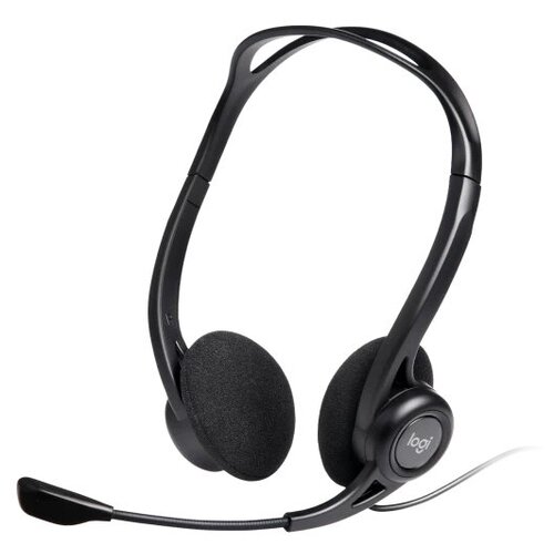 Компьютерная гарнитура Logitech 960 USB Headset, черный